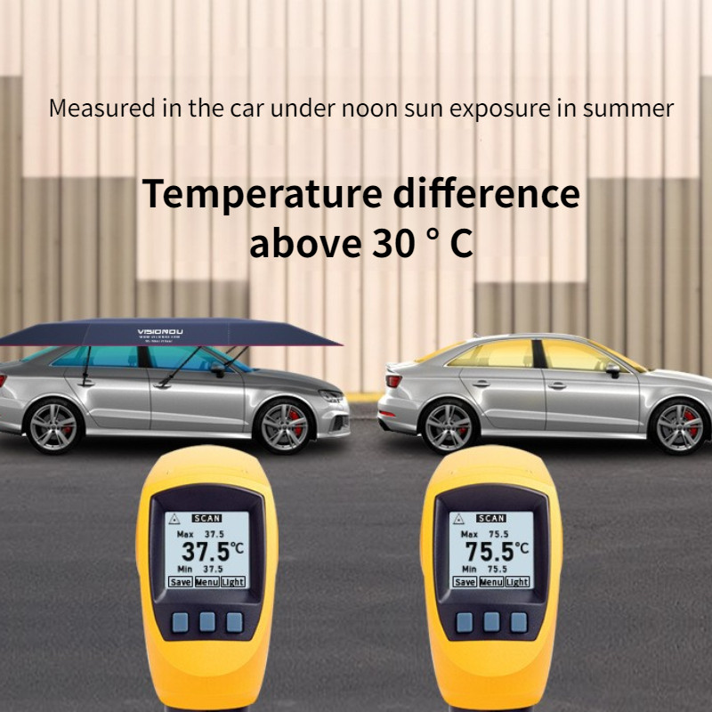 Fully Automatic Car Canopy Foldable Mobile Car Canopy Outdoor Sun ...