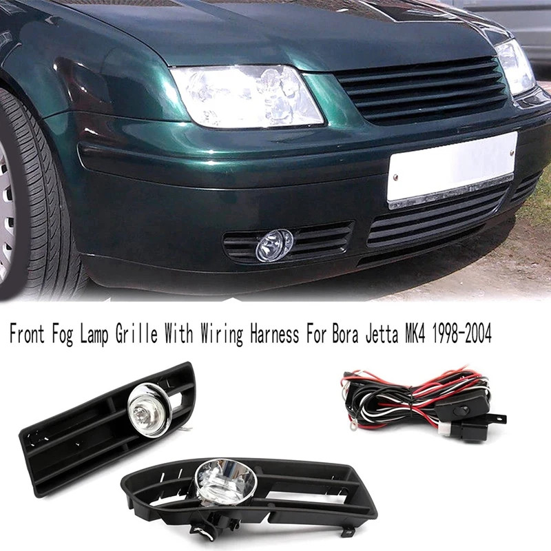 Front Fog Lights Assembly Fog Lamp Grille As Shown Plastic Automotive ...