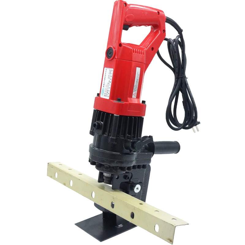 MHP-20 Portable Electric Hydraulic Punching Machine Angle steel Flat ...