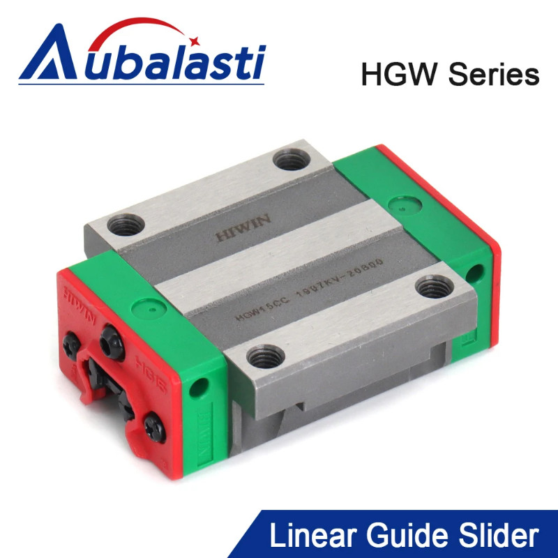 Aubalasti HIWIN Linear Guide Rail Slider HGW15CA 20CA 25CA 30CA Linear ...