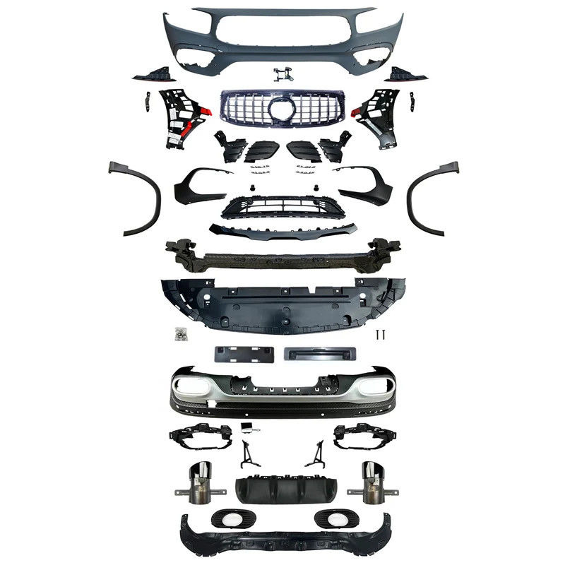 Car Front Bumper for GLB X247 GLB180 200 Update AMG35 Body Kits Rear ...