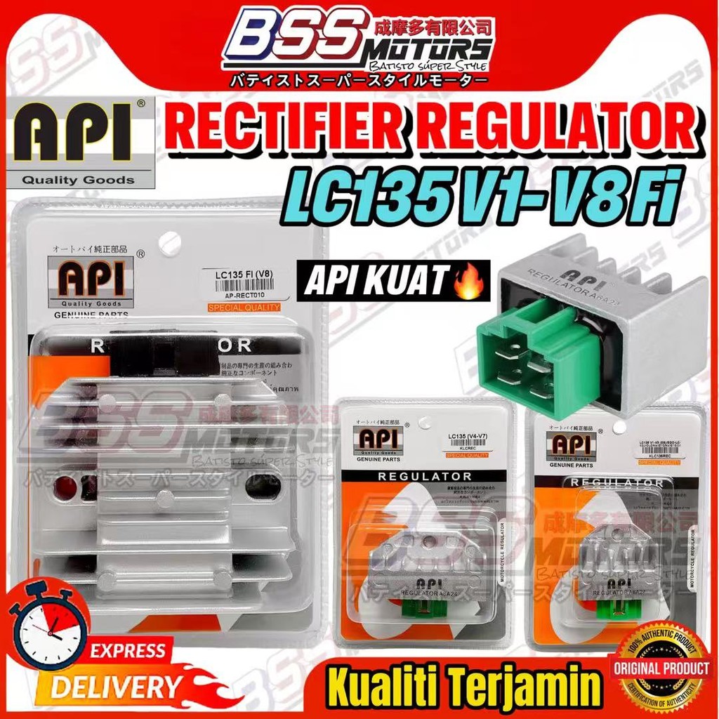 LC135 Rectifier & Regulator Katab Lampu LC 135 V1 V2 V3 V4 V5 V6 V7 V8 EGO NOUVO TH Rectifier ...