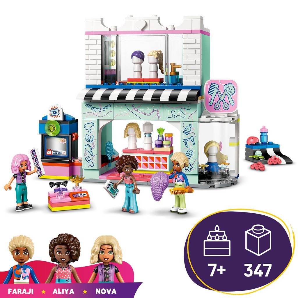 LEGO 42662 LEGO Friends Hair Salon and Accessories Store Building Toy ...