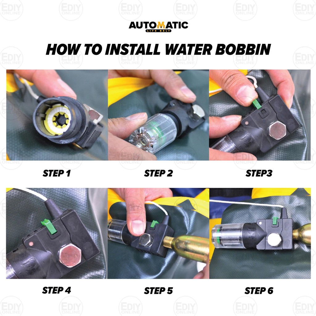 Automatic Inflatable Water Rescue Device Life Jacket Car Window Breaker ...