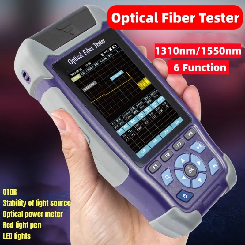OTDR Optical Fiber Tester Fault Break Point Detector 1310nm 1550nm ...