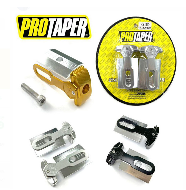 RS150 / RS 150 PROTAPER STD SWING ARM CHAIN ADJUSTER PLATE CNC-V SET ...