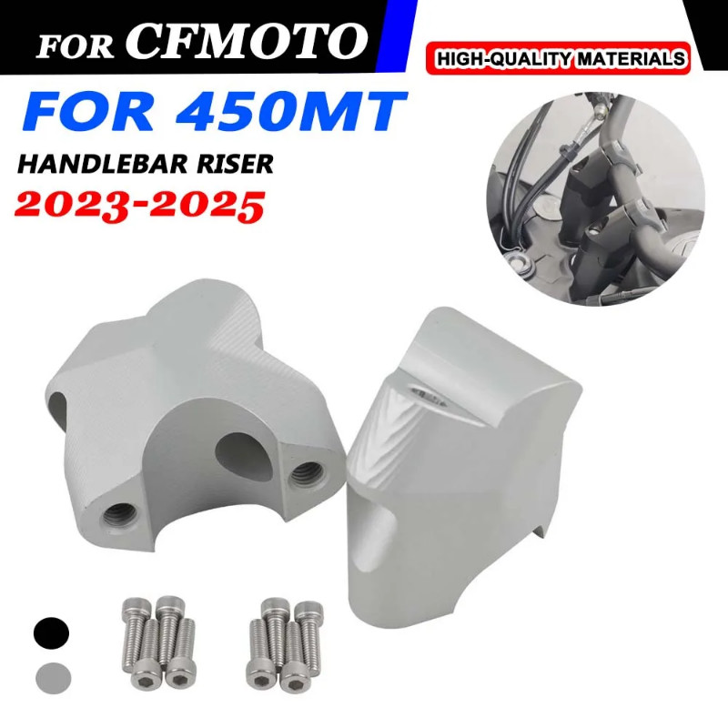 Motorcycle Handlebar Riser Drag Handle Bar Clamp Extend Adapter For ...