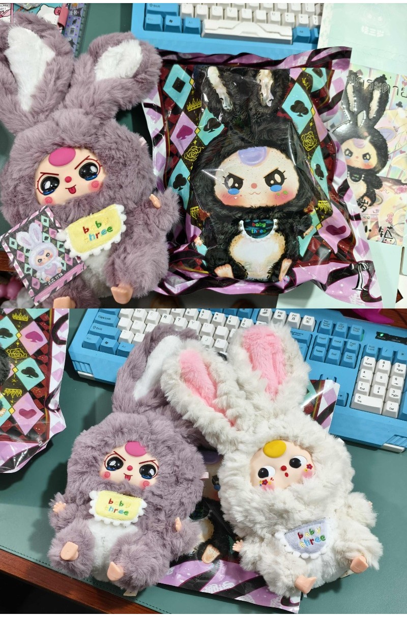 Hot Sale 】 Baby Three Rabbit Town Blind Box Lily Rabbit Town Random ...