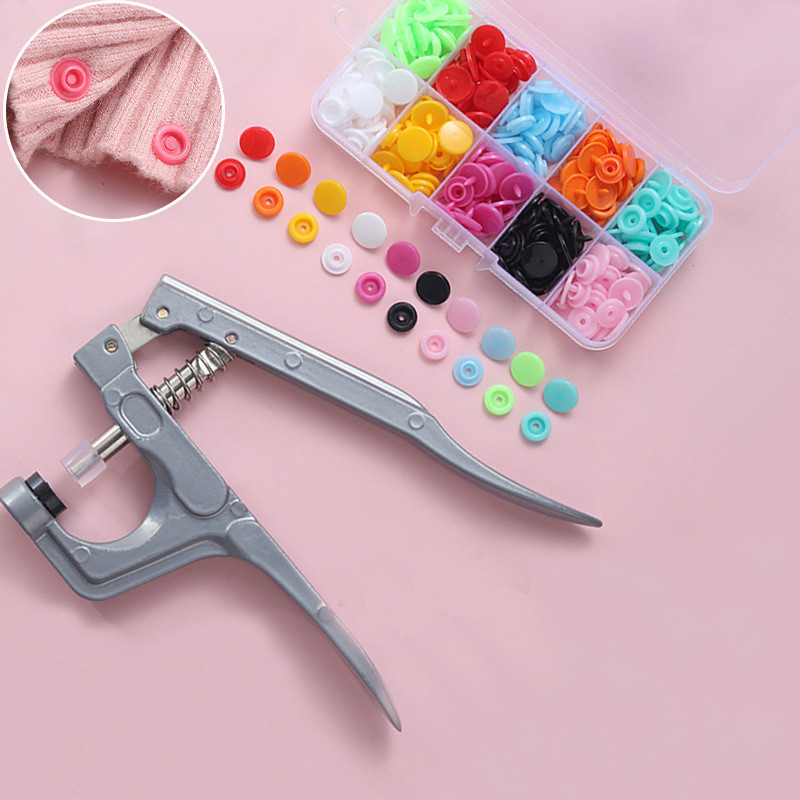 50/100/240pcs Resin Concealed Buckle Environmentally Friendly Baby ...