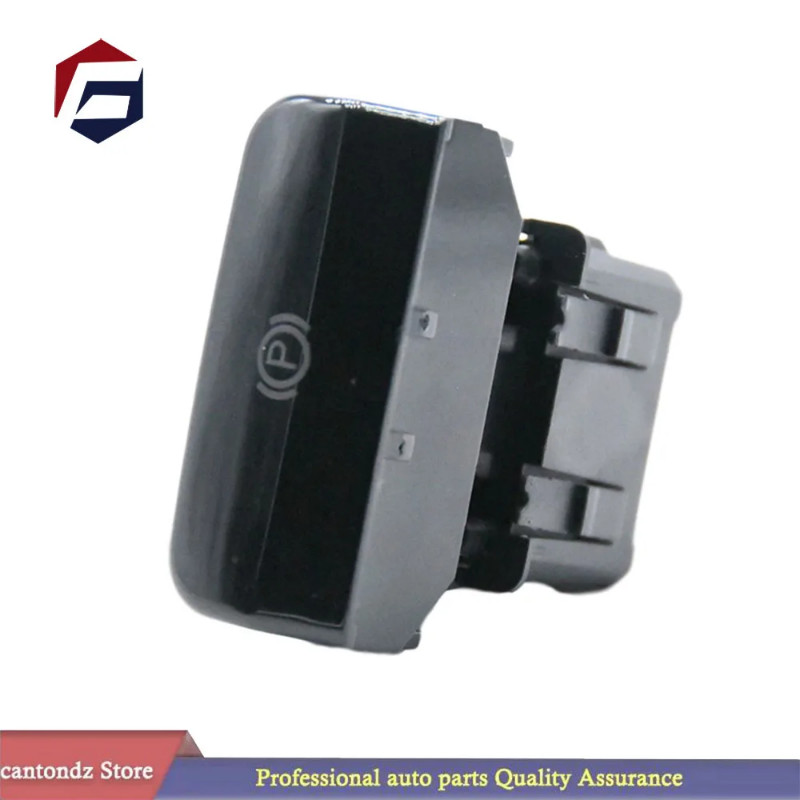 Car Parking Switch Bright Surface Electronic Handbrake Parking Brake ...