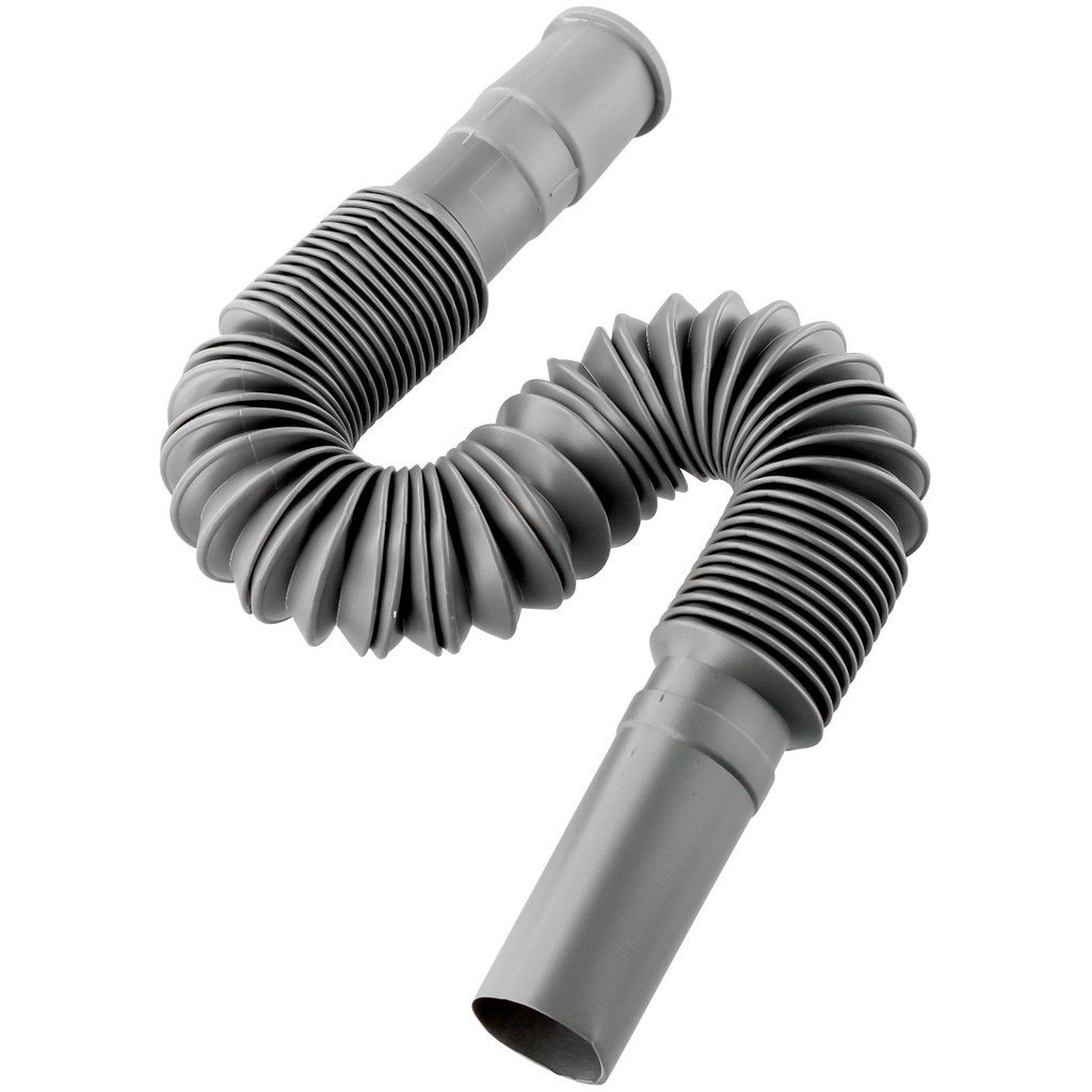 KUM Plastic Flexible Kitchen Basin Strainer Sink Extension Drain Hose ...