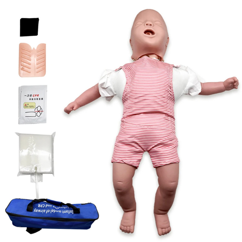 CPR Baby Doll Resuscitation Infant Infarction Model Neonatal Airway ...