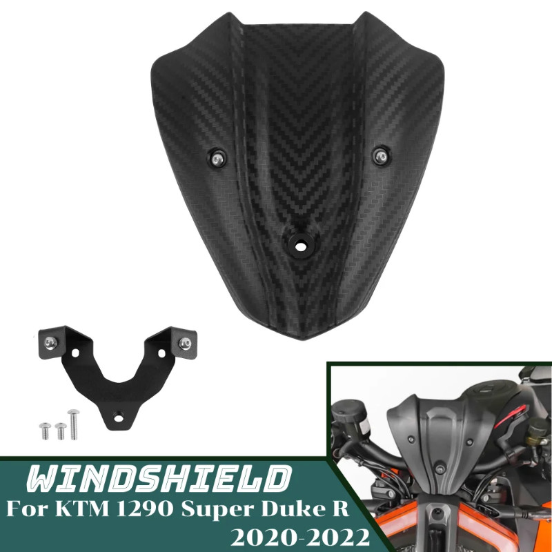 for KTM 1290 Super Duke R RR 2020 2021 2022 Windshield Windscreen ...
