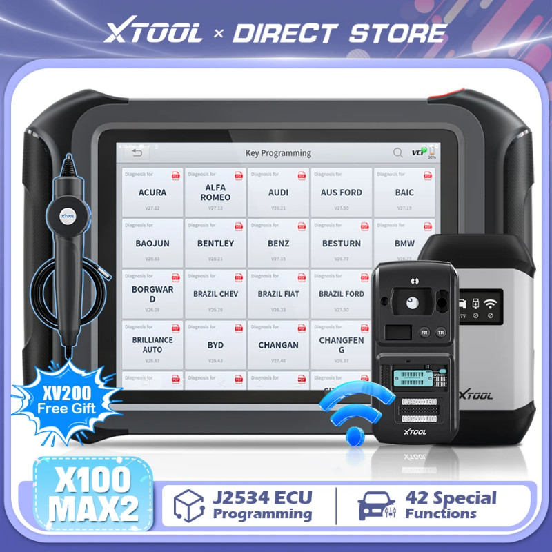 XTOOL X100 MAX2 2025 Top Key Programming Tools For Benz With KC501 ...