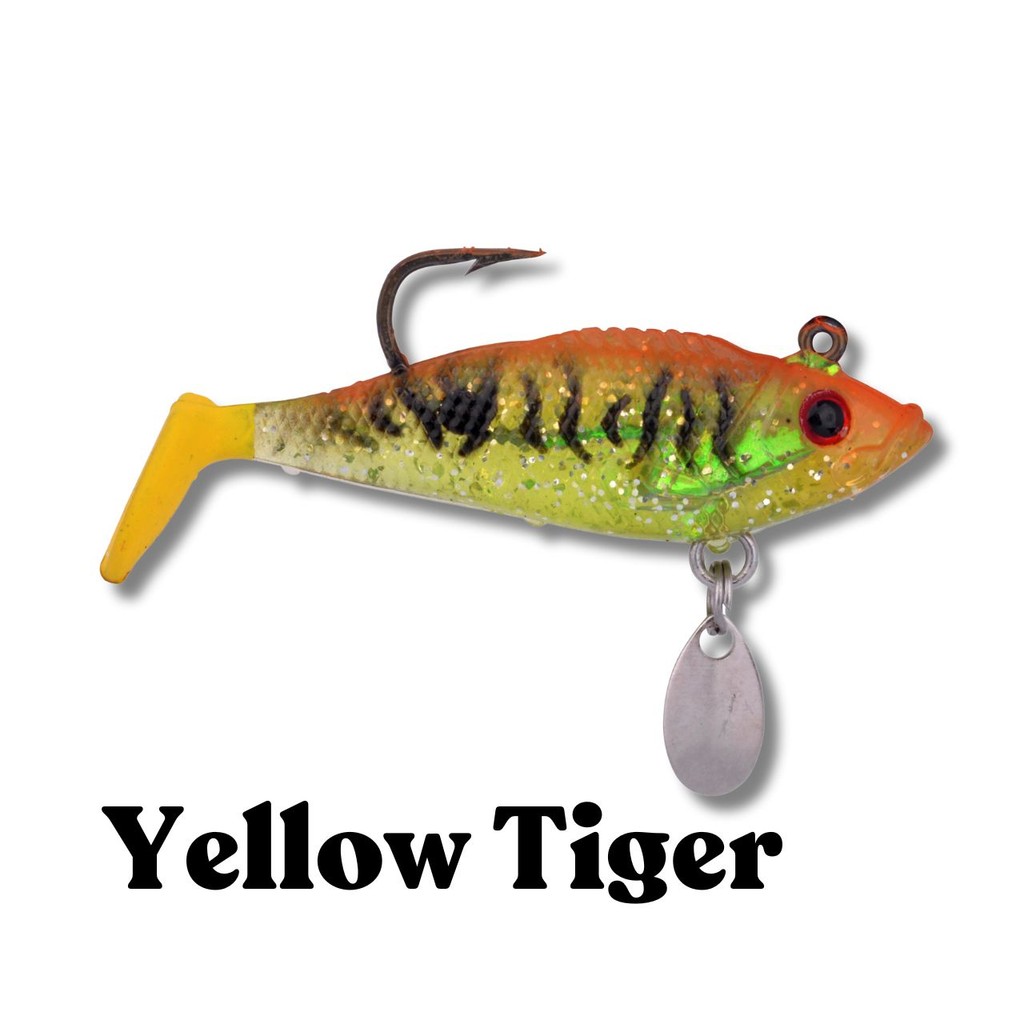 Seahawk BOOT TAIL SHAD【﻿𝒫𝓁𝓊𝑔 & 𝒞𝒶𝓈𝓉𝒾𝓃𝑔 𝓁𝓊𝓇𝑒🔥】《8g/ 6cm》 Fishing Lure ...