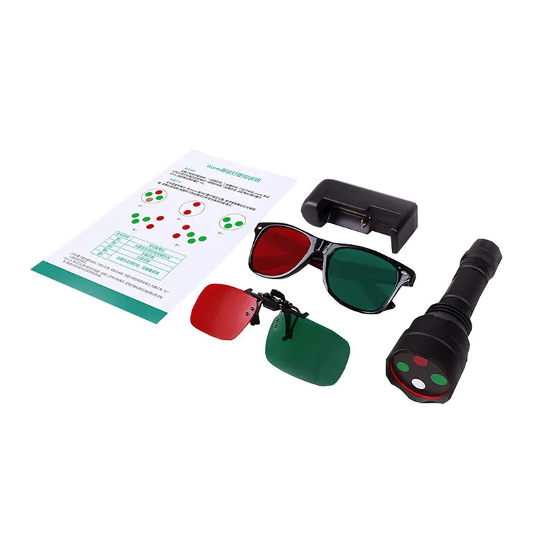 Portable Metal Amblyopia Optometry Worth 4 Dot Test with Red Green ...