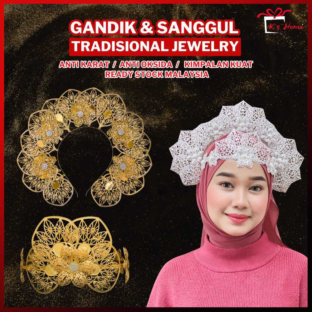 Gandik Tradisional Besi | Anti Karat & Anti Oksida | Emas & Perak ...