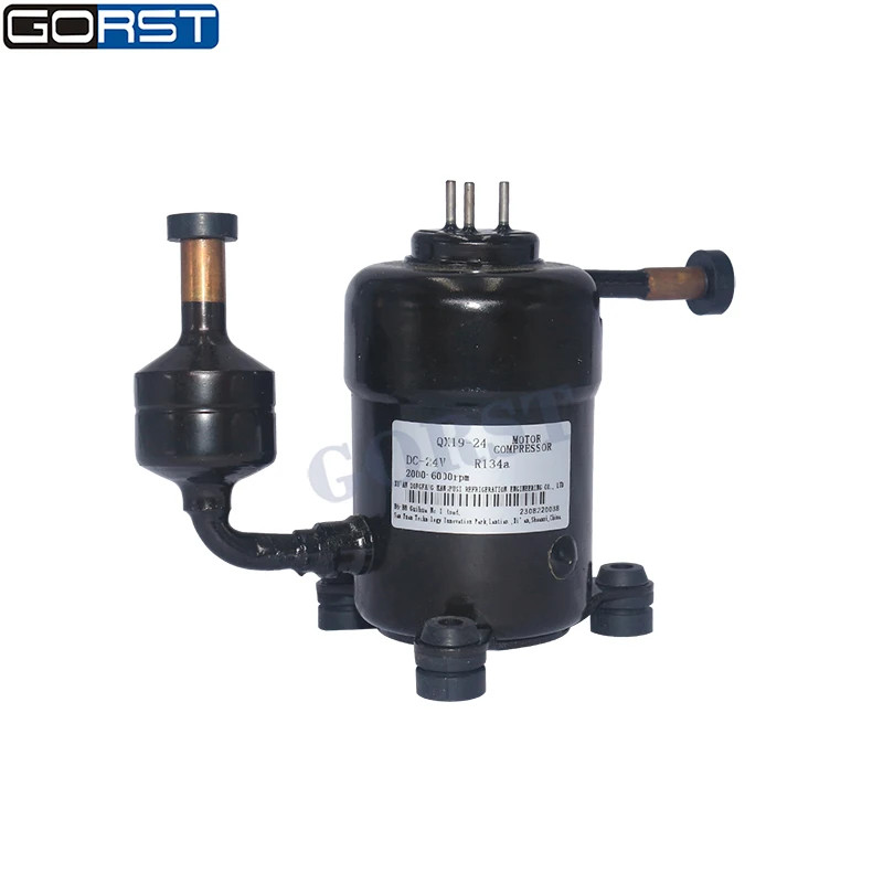 DC24V Small Refrigeration Compressor Mini Rotary for Compact Mobile ...