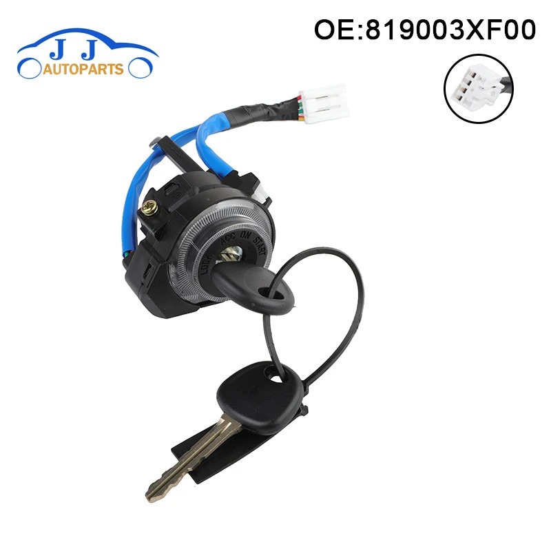 Car 819003XF00 Ignition Lock Cylinder Switch 2 Keys For Hyundai Elantra ...