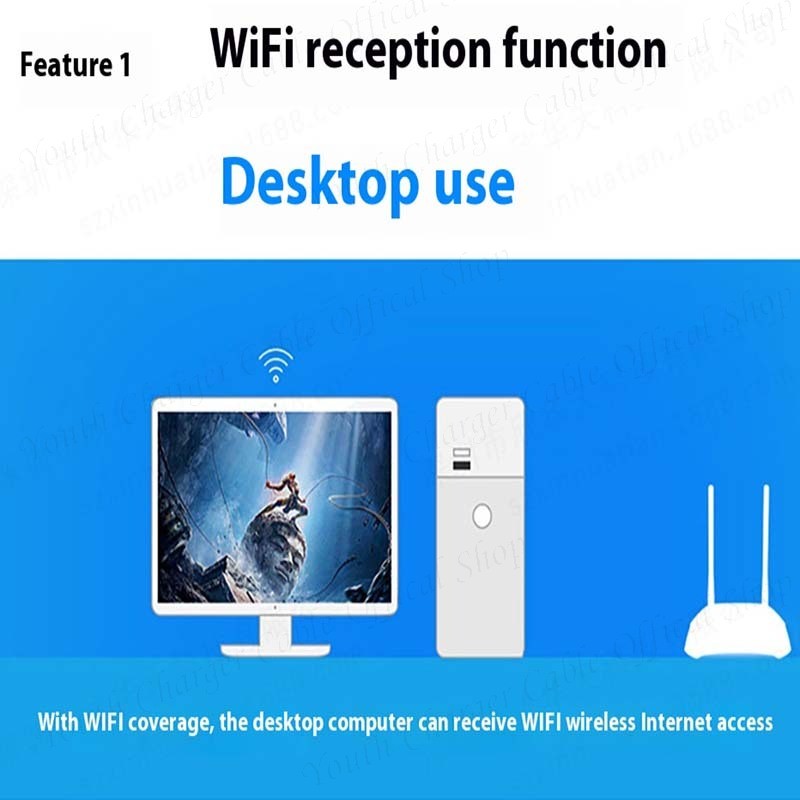 Mini USB WiFi Adapter 150Mbps Driver Free Wireless Network Card WiFi ...