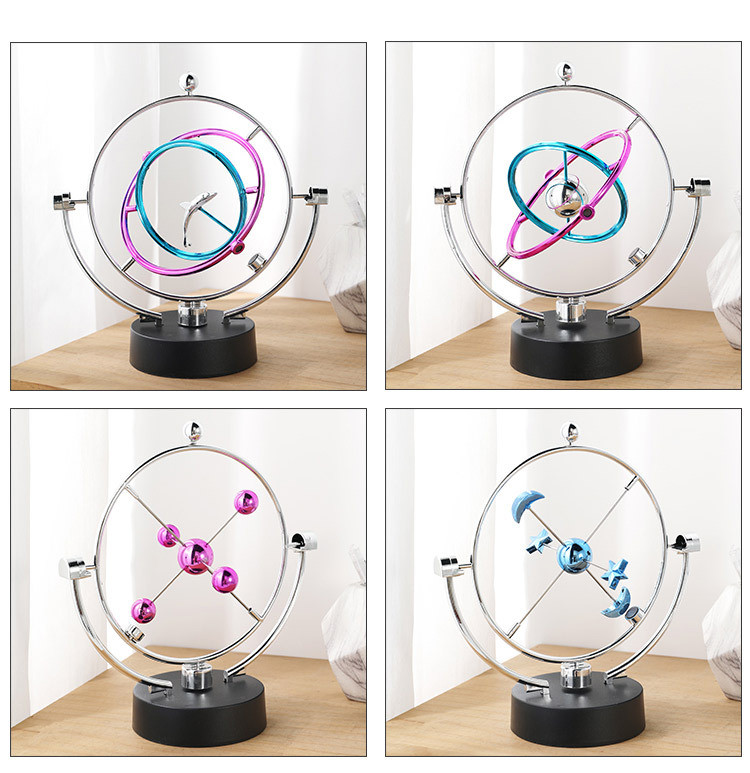 Magnetic Perpetual Motion Instrument Newton Pendulum Ball Love ...