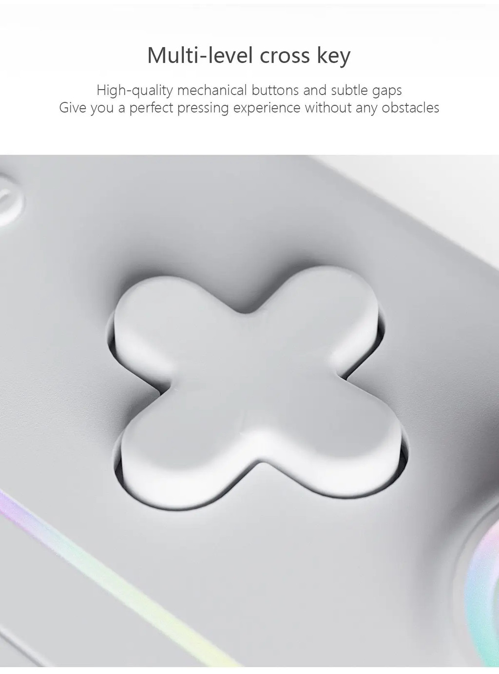 LinYuvo KS52 RGB Wireless Gamepad Game Controller with Wake-Up Function and Nintendo Switch/Lite ...