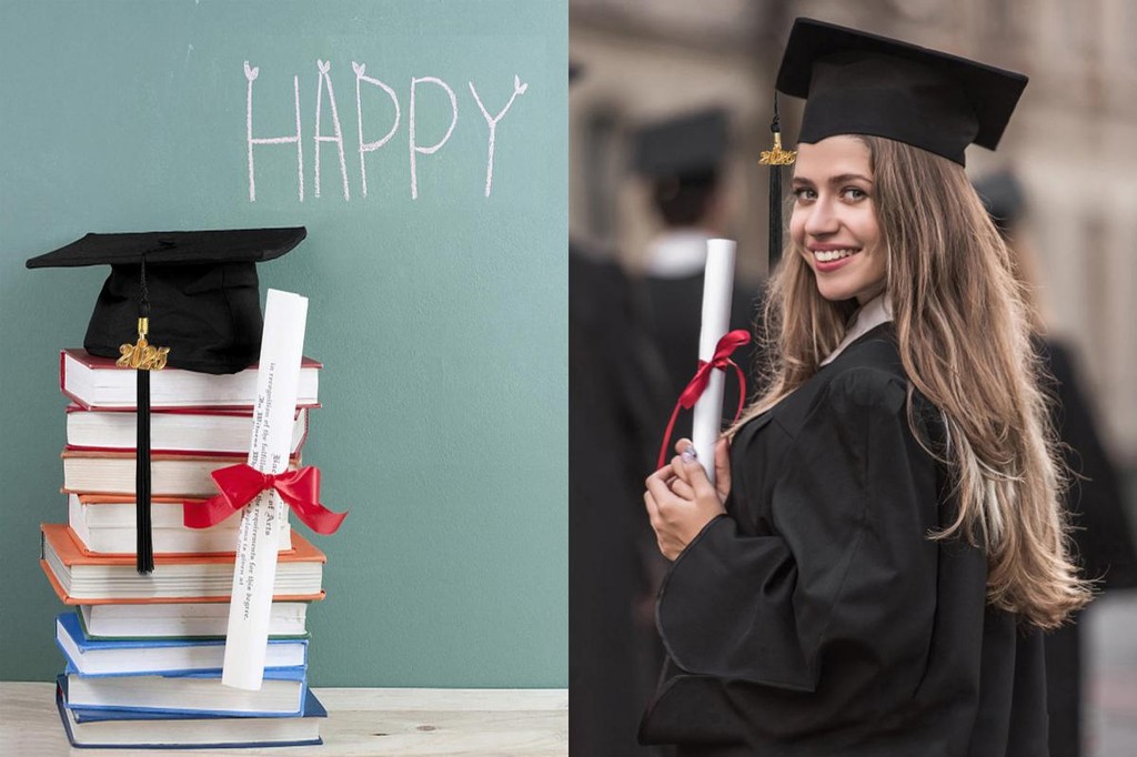 twt Doctor Cap Graduation Season Hat Premium Graduation Cap with Tassel ...
