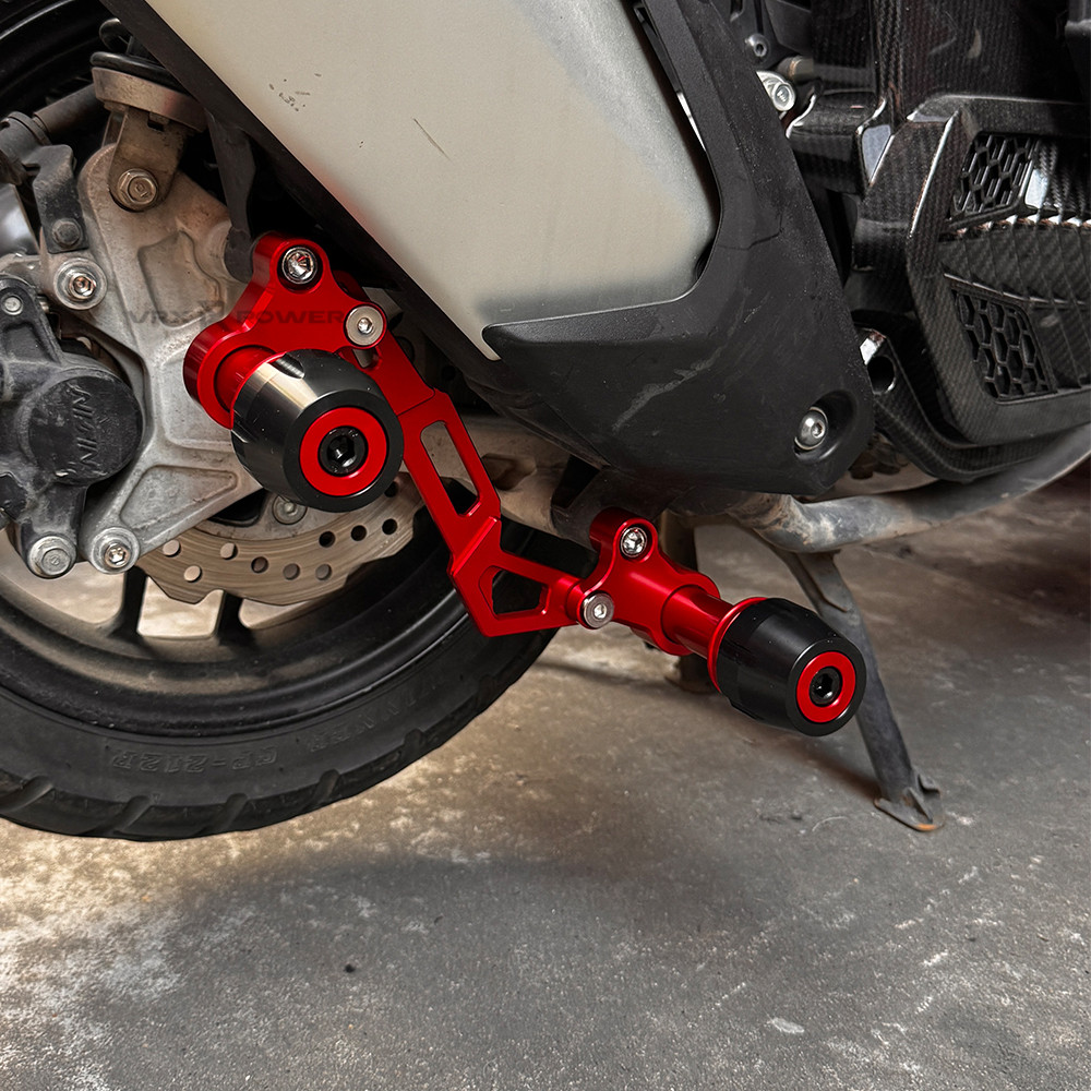 For HONDA ADV160 ADV150 Motorcycle Rear Frame Slider with Axle Cap ...