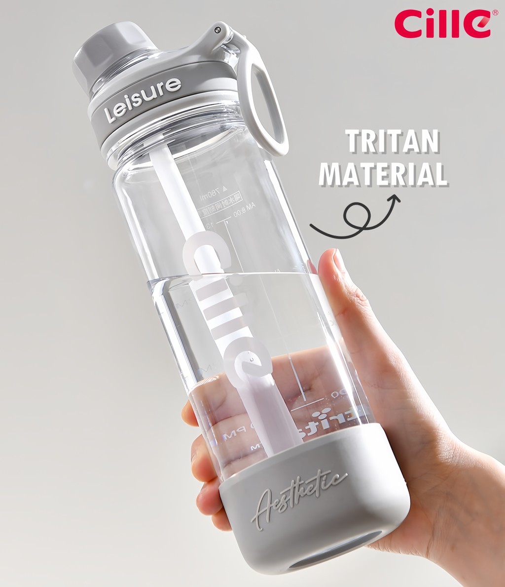 Cille Tritan BPA-Free Water Bottle Large Volume Botol Air Besar Tritan ...