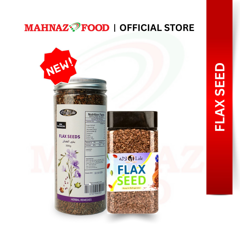 MAHNAZ FOOD - FLAX SEED (260g/300g) | Shopee Malaysia