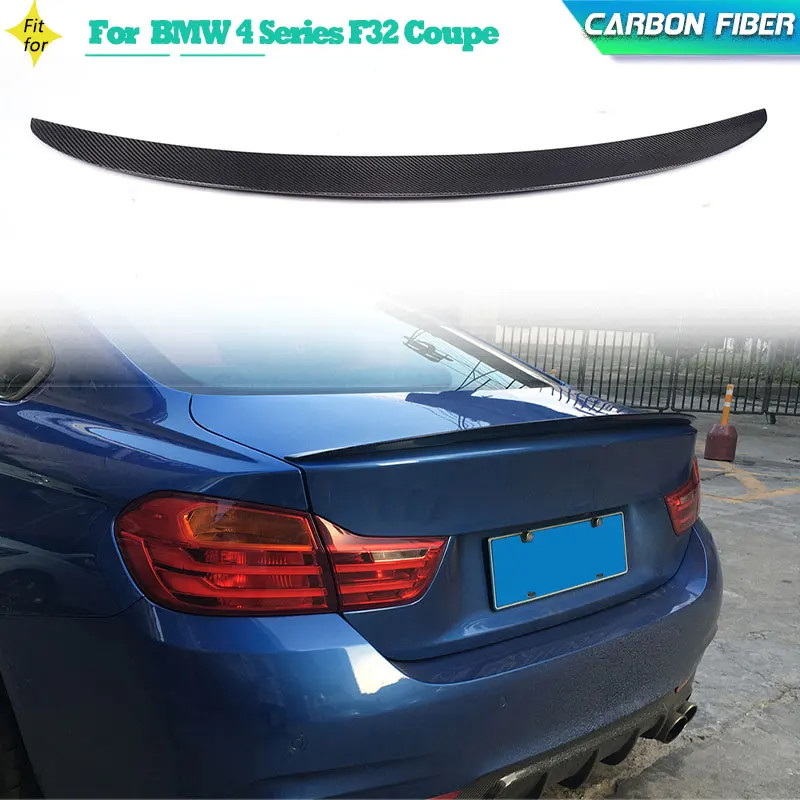 Carbon Fiber Car Rear Trunk Spoiler Wings for BMW 4 Series F32 Base ...