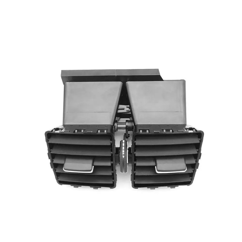 Car Rear Center Console A/C Air Outlet Vent Flow Duct Assy Grille For ...