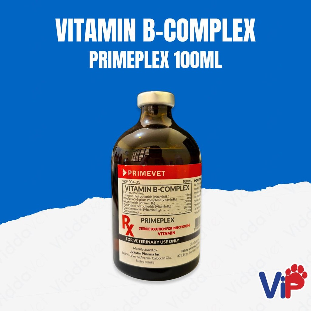 PRIMEPLEX B COMPLEX 100ML FOR ANIMALS PIGS GOAT SHEEP LIVESTOCK ...