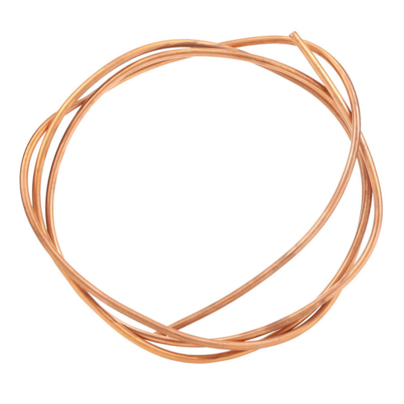 2m C1100 T2 Copper Tube Soft Coil Pipe for Air Conditioner Refrigerator ...