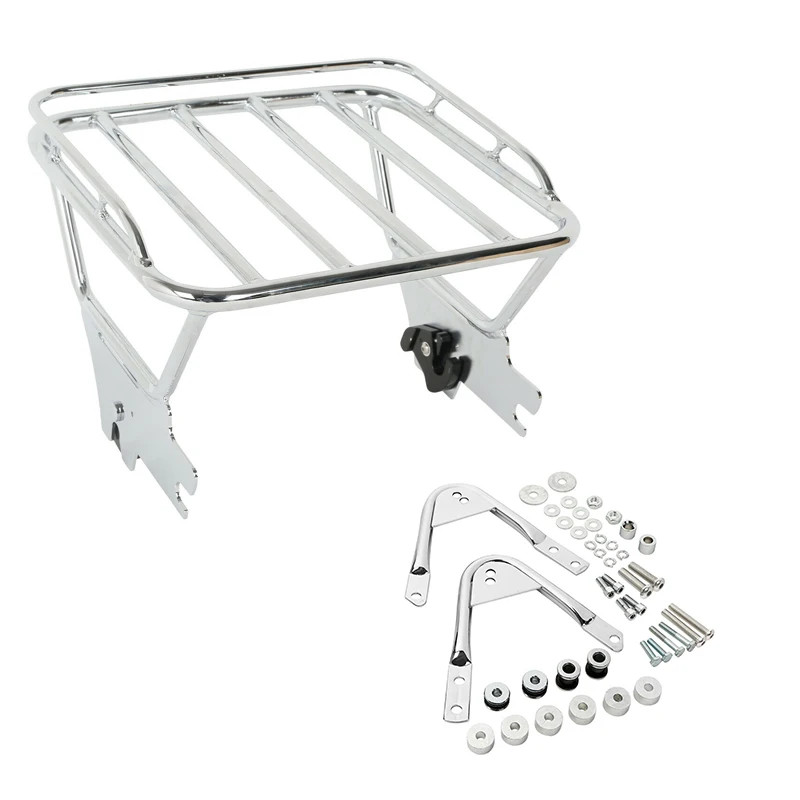 Motorcycle Two-up Luggage Rack Docking Hardware For Harley Touring Road ...