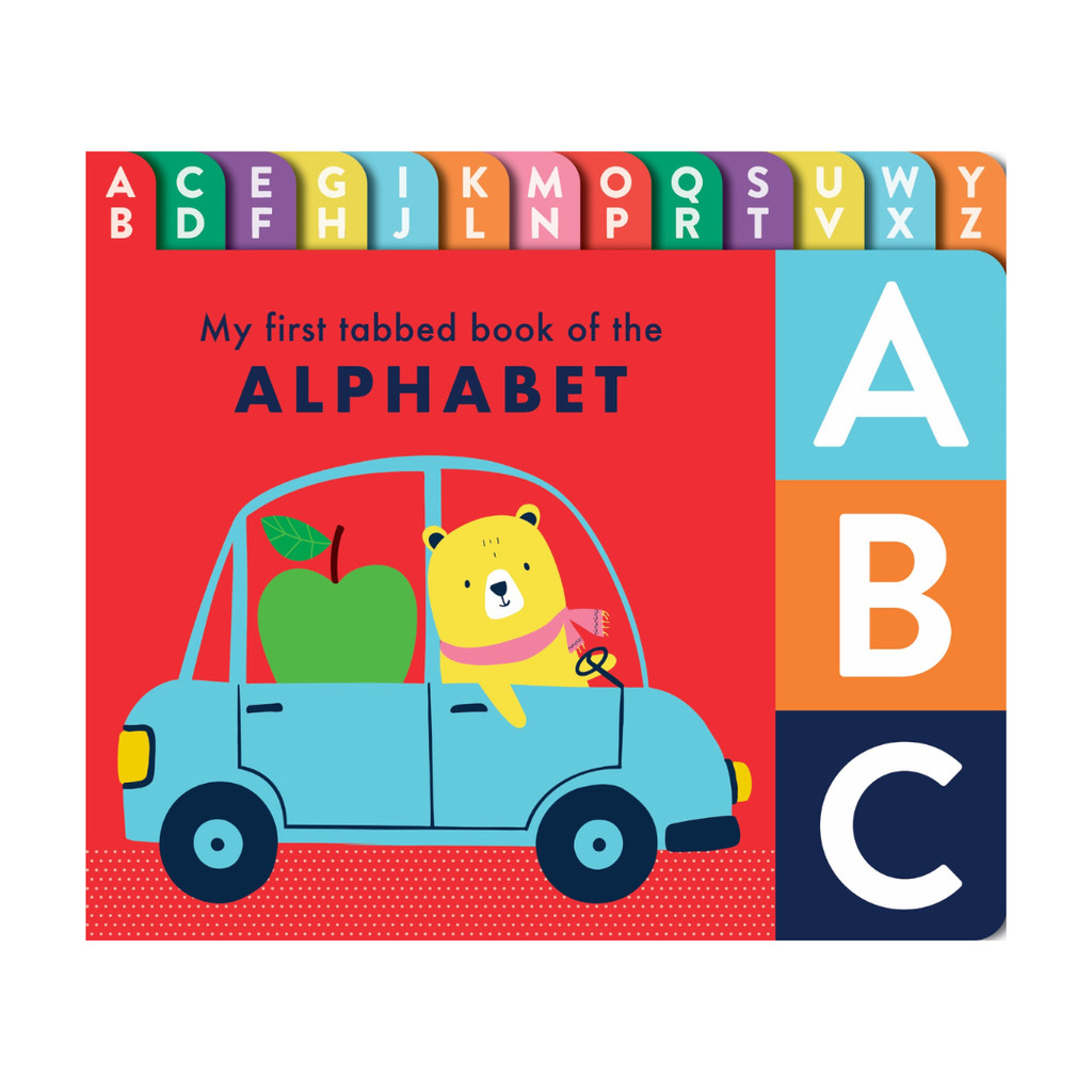 My First Alphabet Tabbed Board Book To Learn ABCs With Colourful Illustrations | Shopee Malaysia