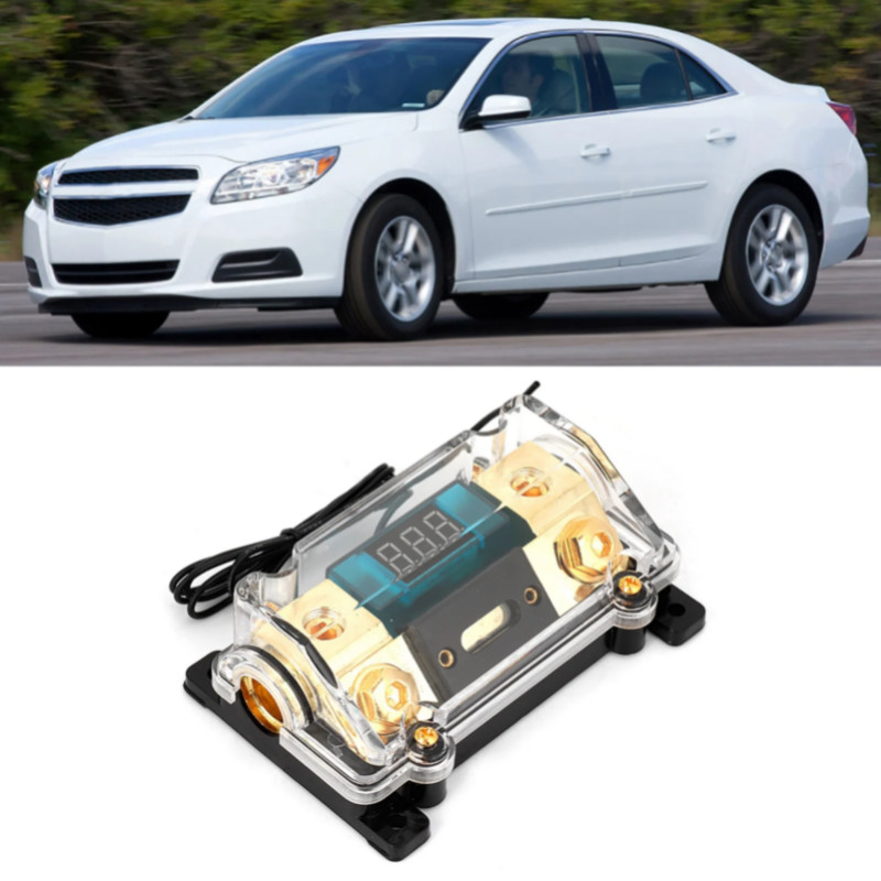 Car Audio Power Fuses Holder Stereo Distribution Block Box Digital ...