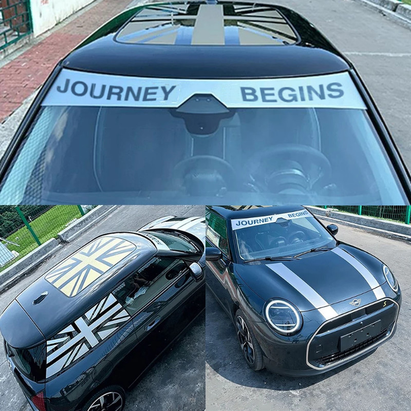 Car Sticker For MINI Cooper SE J01 JCW 2024 Auto Union Jack Styling ...
