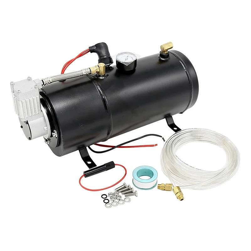 120 PSI 12/24V DC Onboard Air Horn Compressor System Kit Suitable for ...