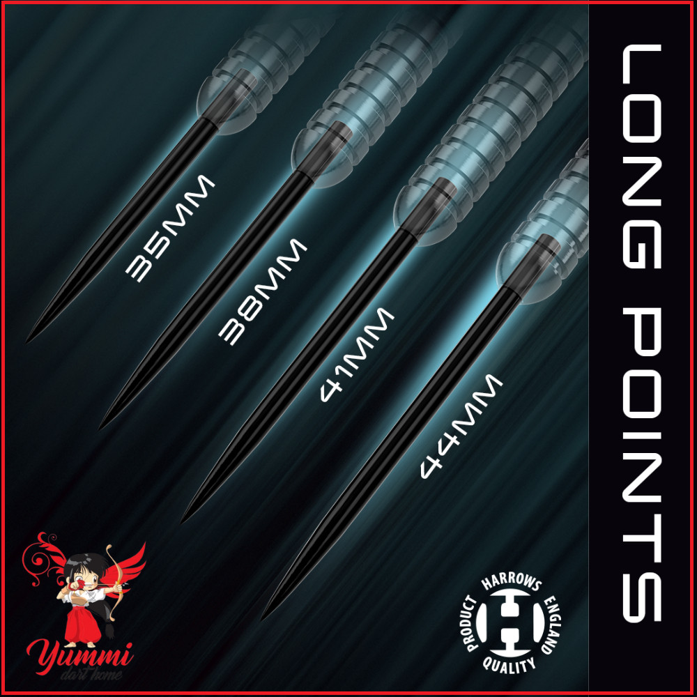 Original Harrows Dart Spare Point Steel Tip Point (32mm 35mm 38mm 41mm 44mm) | Shopee Malaysia