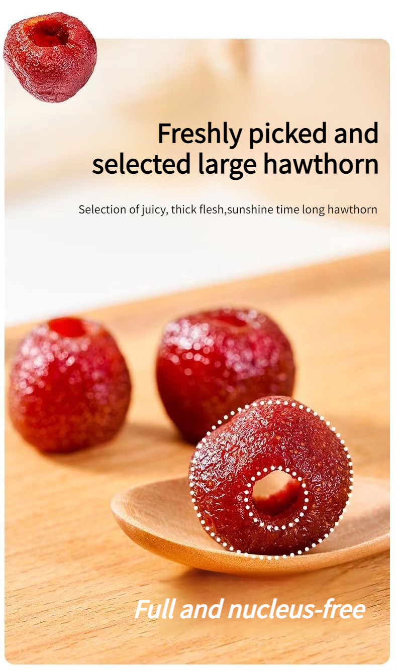 ☕〔Best Hawthorn Berry〕2-Day Delivery / Hollow Hawthorn Without Core ...