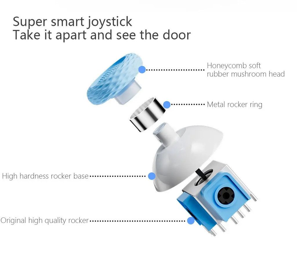 LinYuvo KS52 RGB Wireless Gamepad Game Controller with Wake-Up Function and Nintendo Switch/Lite ...