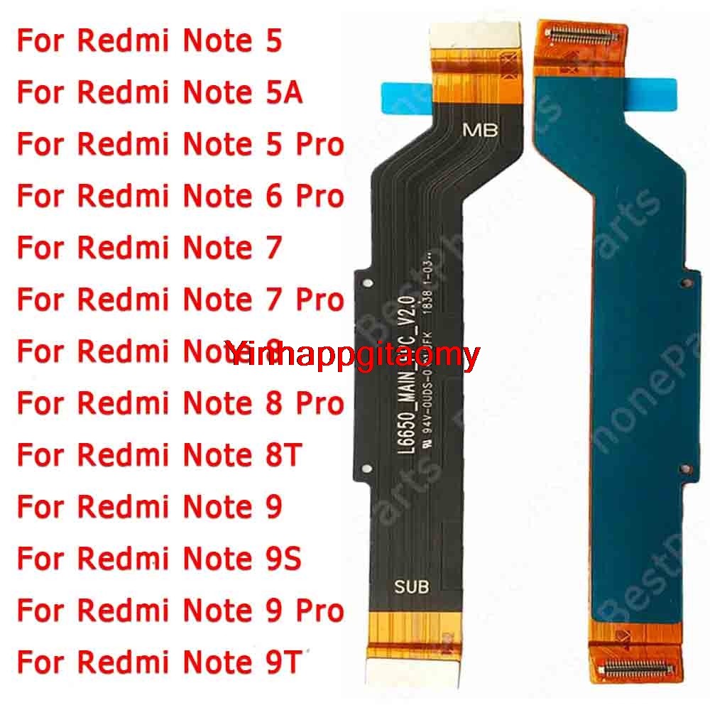 GYI- For Xiaomi Redmi Note 7 8 8T 9 Pro 9S 9T 5 5A 6 New Original ...