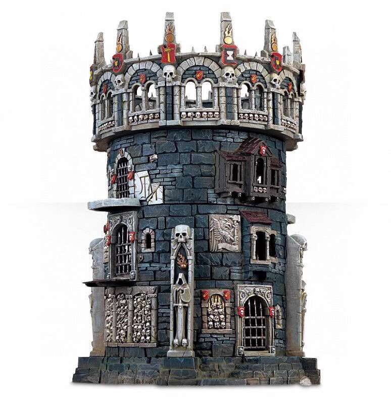 [Warhammer] Wizard Tower Terrain Resin Model Unpainted | Shopee Malaysia