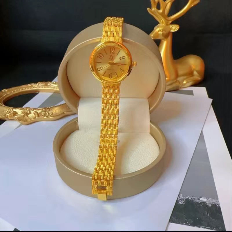 2025 New Style Exquisite Sand Gold Watch Vietnam Sand Gold Ladies ...