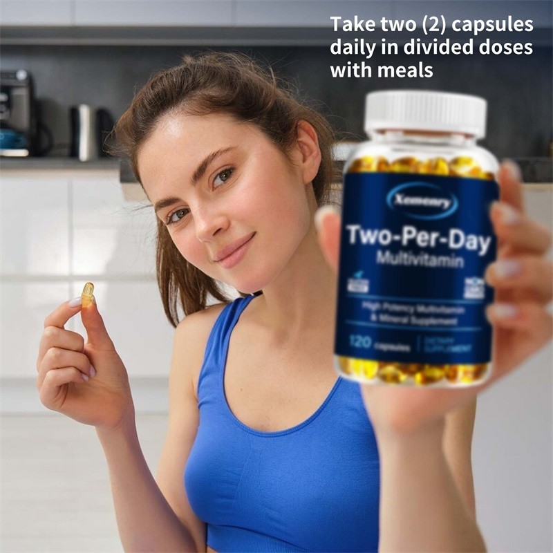 Two Daily Multivitamins - Daily Vitamin and Mineral Doses for Men and ...