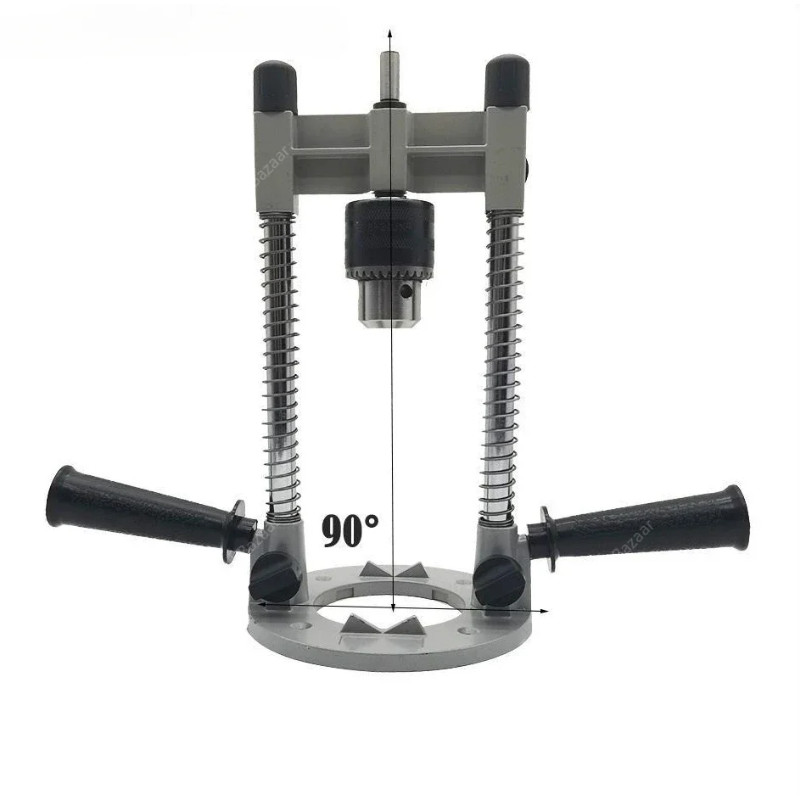 90 Angle Adjustable Drill Guide Rotary Electric Stand Attachment With ...
