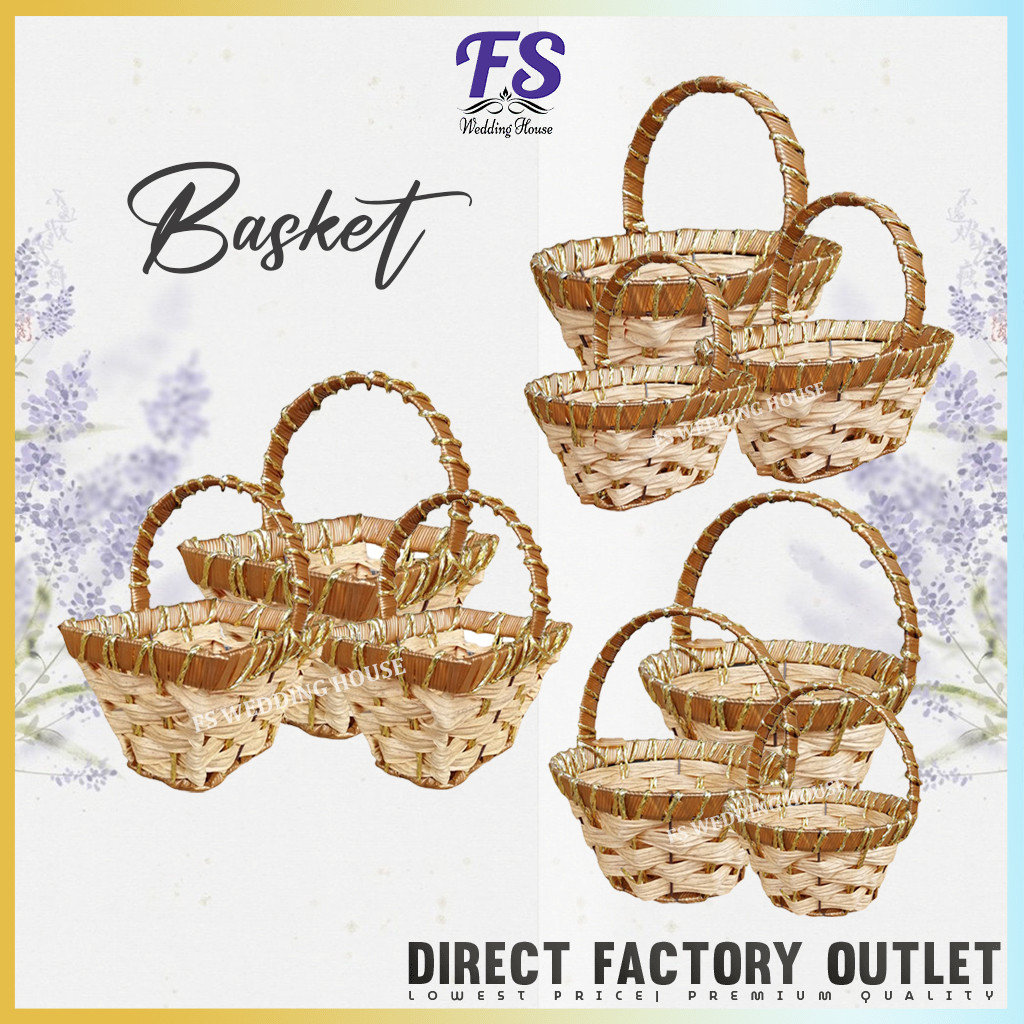 BASKET RATTAN/BAKUL HAMPER/BAKUL BUAH/RAGA RATTAN/BAKUL HANTARAN/FLOWER ...