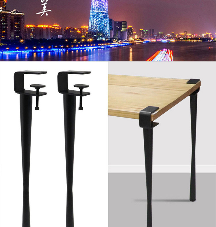 Perforated Table Legs, Detachable Table Support Frame Coffee Table Legs ...