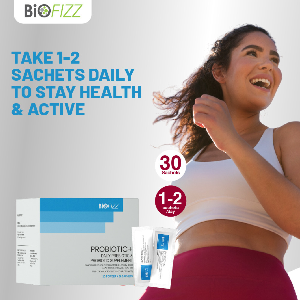 [Digestive Health] BIOFIZZ Halal Probiotic+ (Probiotic + Prebiotic ...